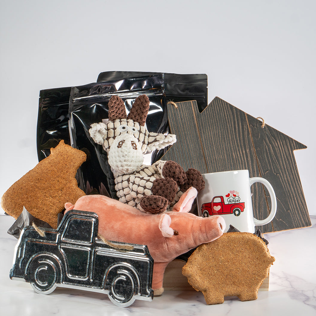 Barnyard Friends Gift Basket– Newfoundland Coffee Company