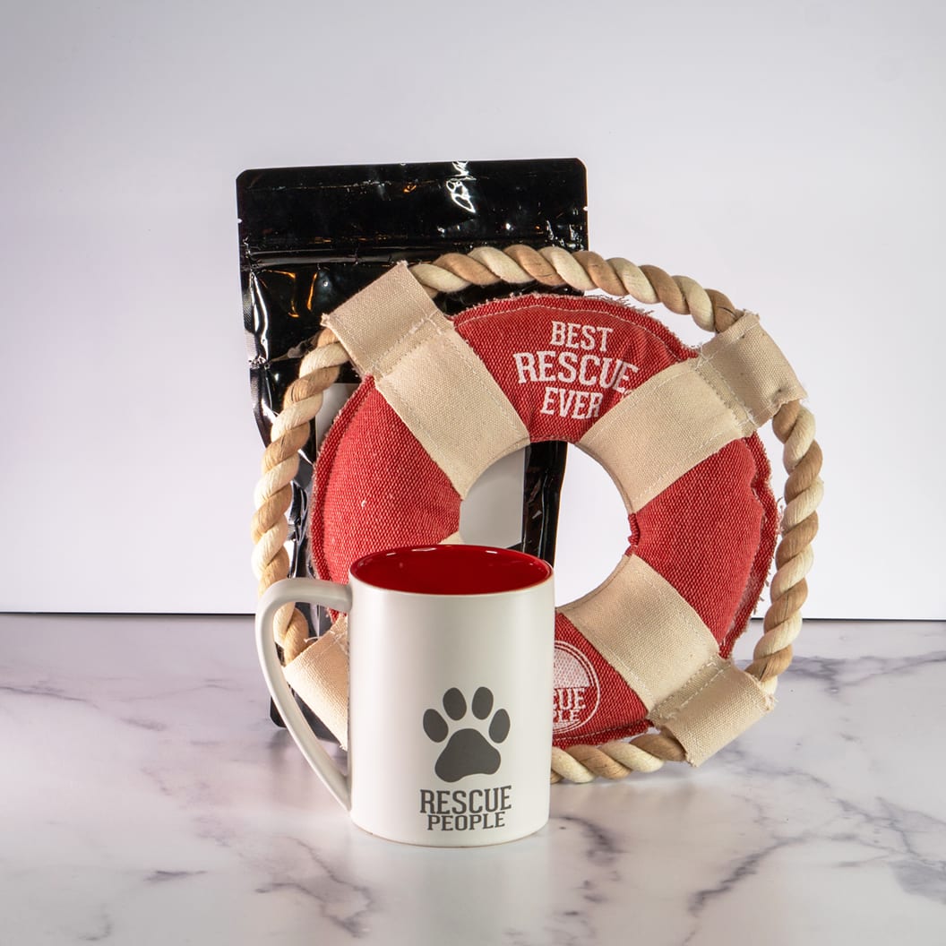 "Who Rescued Who?" Gift Basket– Newfoundland Coffee Company